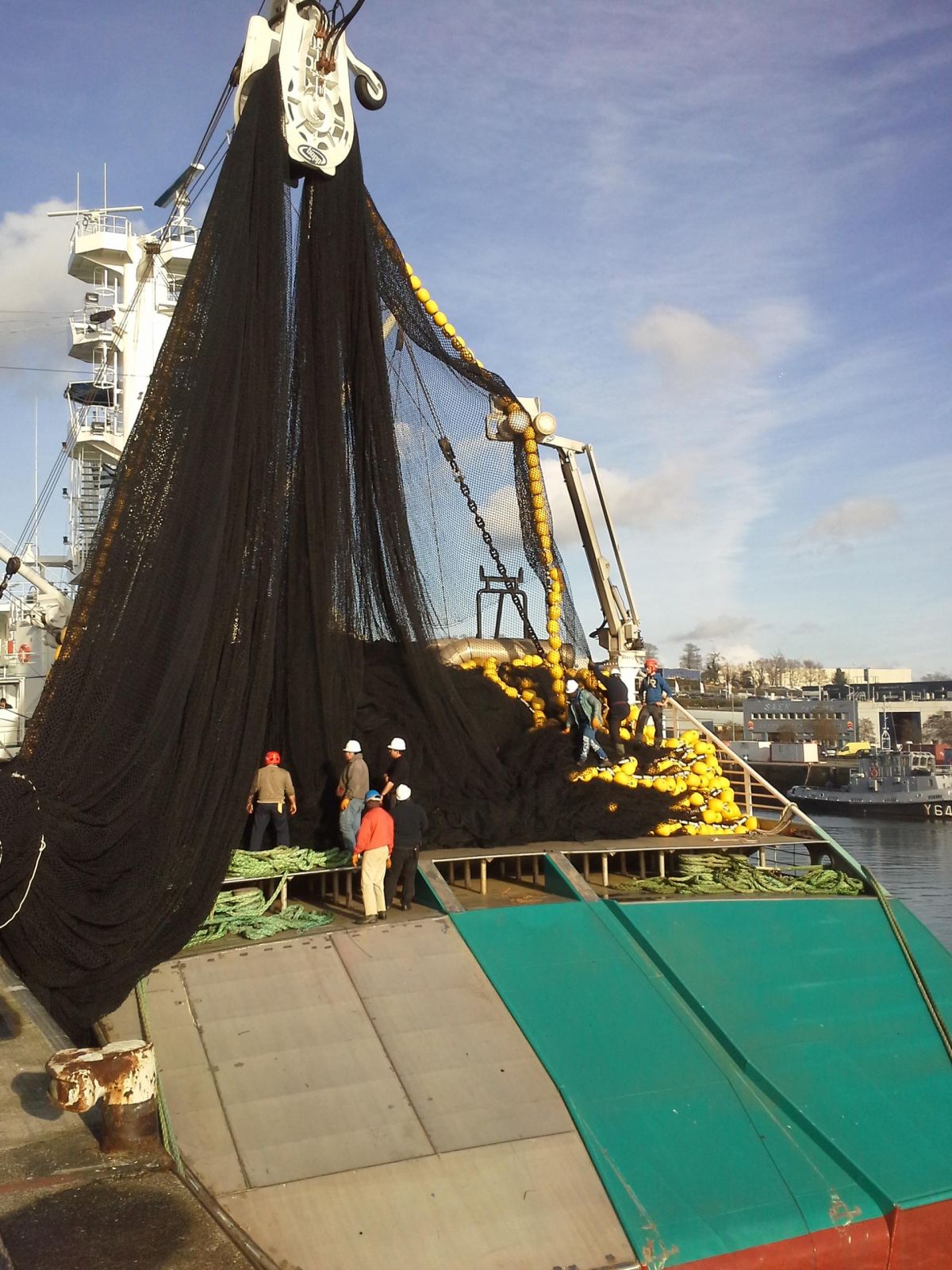 Fabrication de treuils pour bateaux de pêche (chalutier, thonier) - BOPP
